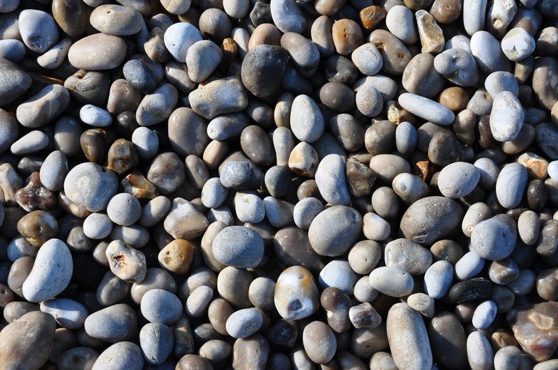 Imaggeo - Flint pebbles from the beach in Etretat